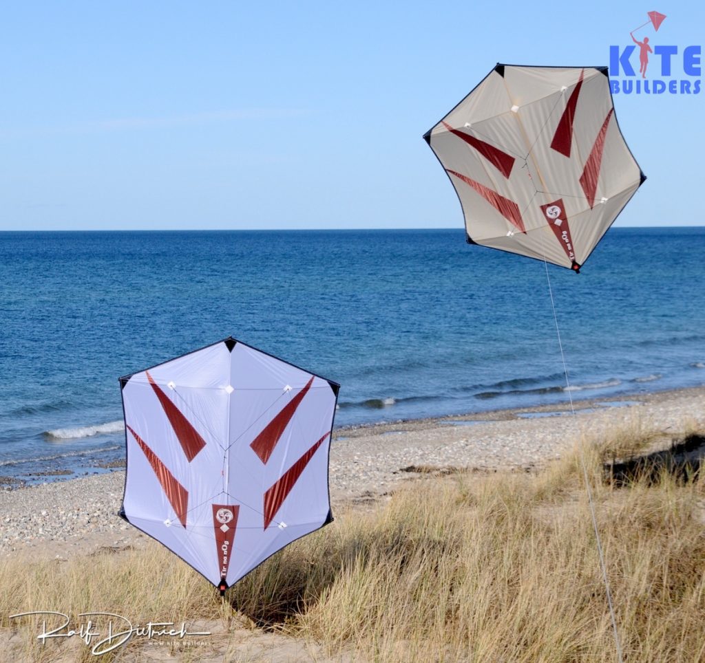 First Look: "Tir Na Nog" von Level Sport One Kites – Kite Builders